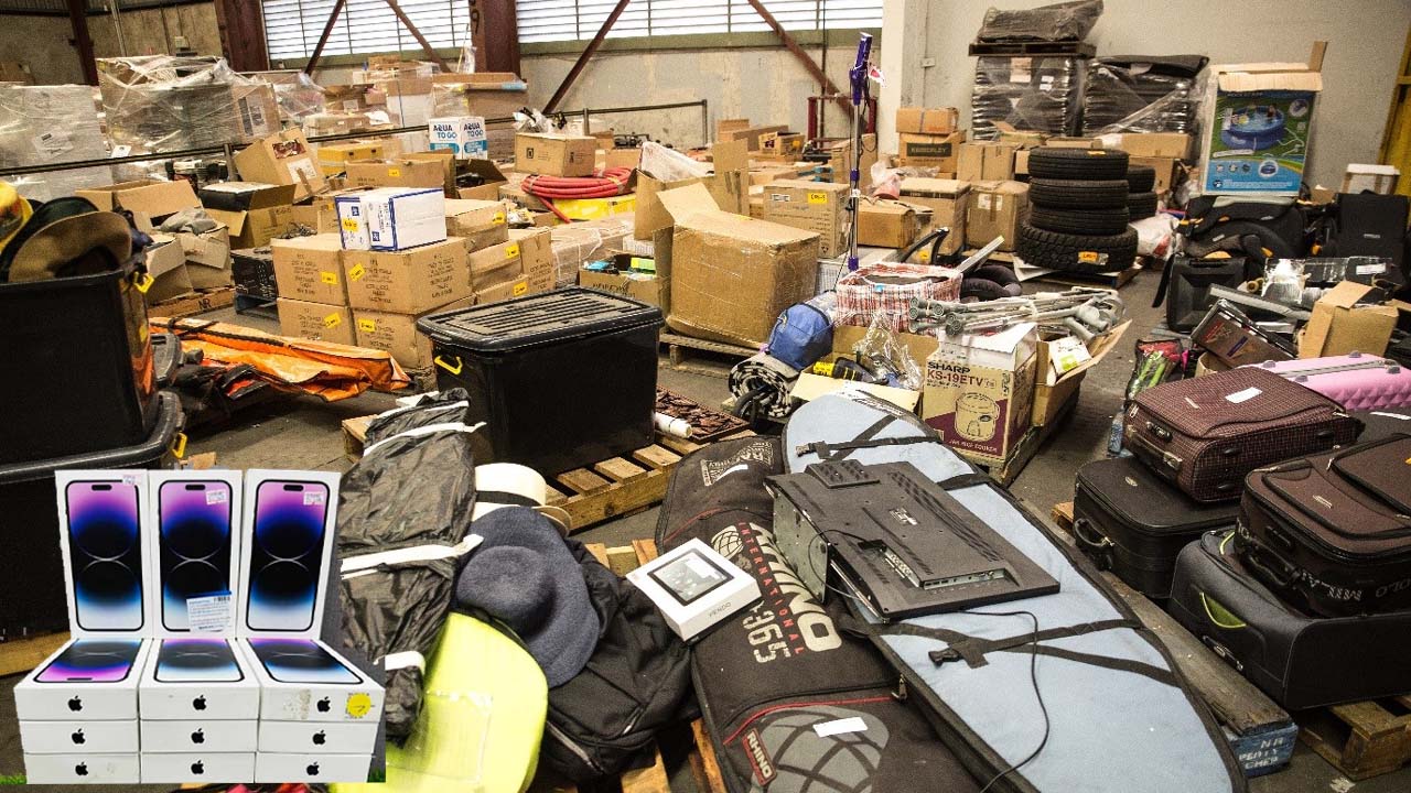 From iPhones to laptops, unclaimed items are being auctioned at the ...