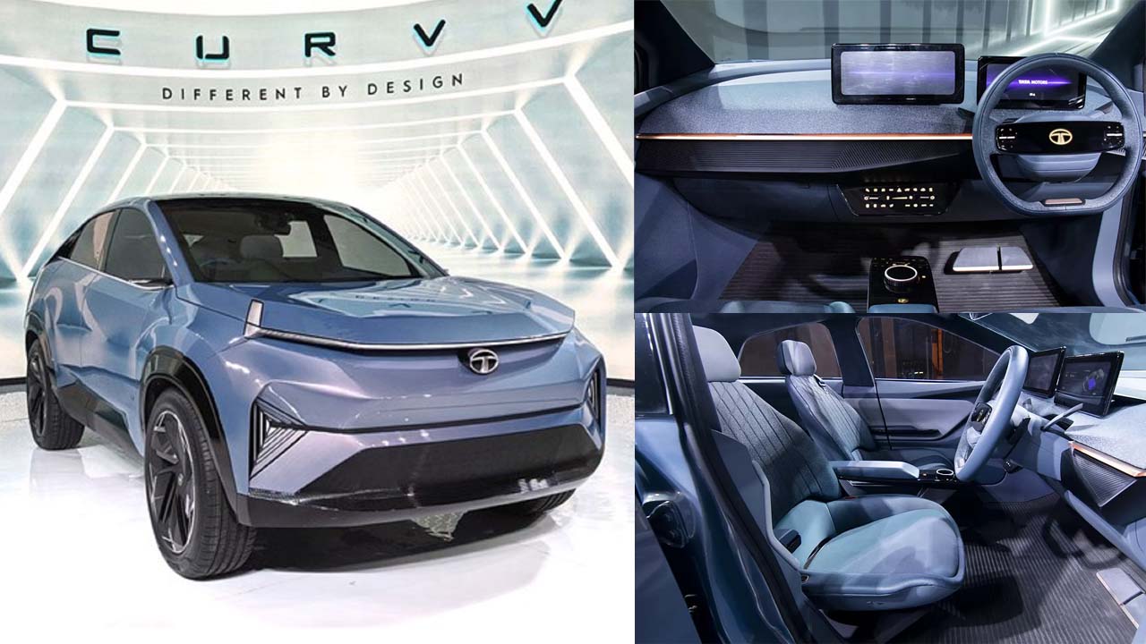 Tata CURVV EV to market, 585 km range and many features. - Drive Kerala